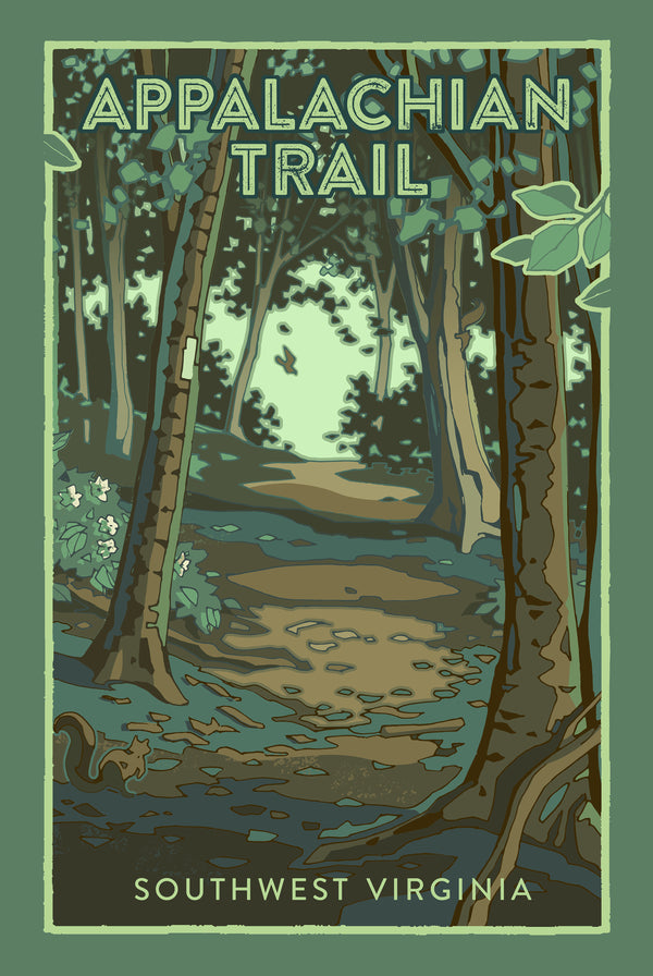 Appalachian Trail Sticker - 'Round the Mountain Artisan Network at the ...