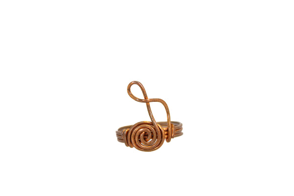 Copper Ring - Music Note - 'Round the Mountain Artisan Network at the ...