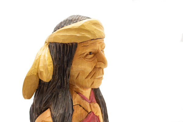 Wood Figure (Cochise) - 'Round the Mountain Artisan Network at the ...